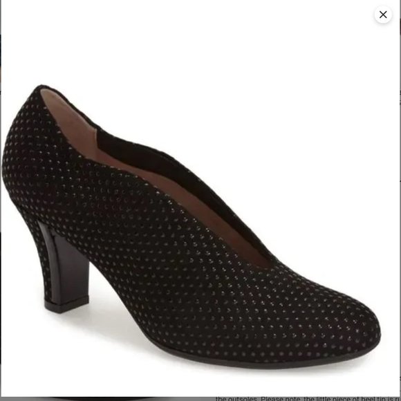 BeautiFeel | Shoes | Beautifeel Calla Sparkly Suede Pumps Size 495 ...